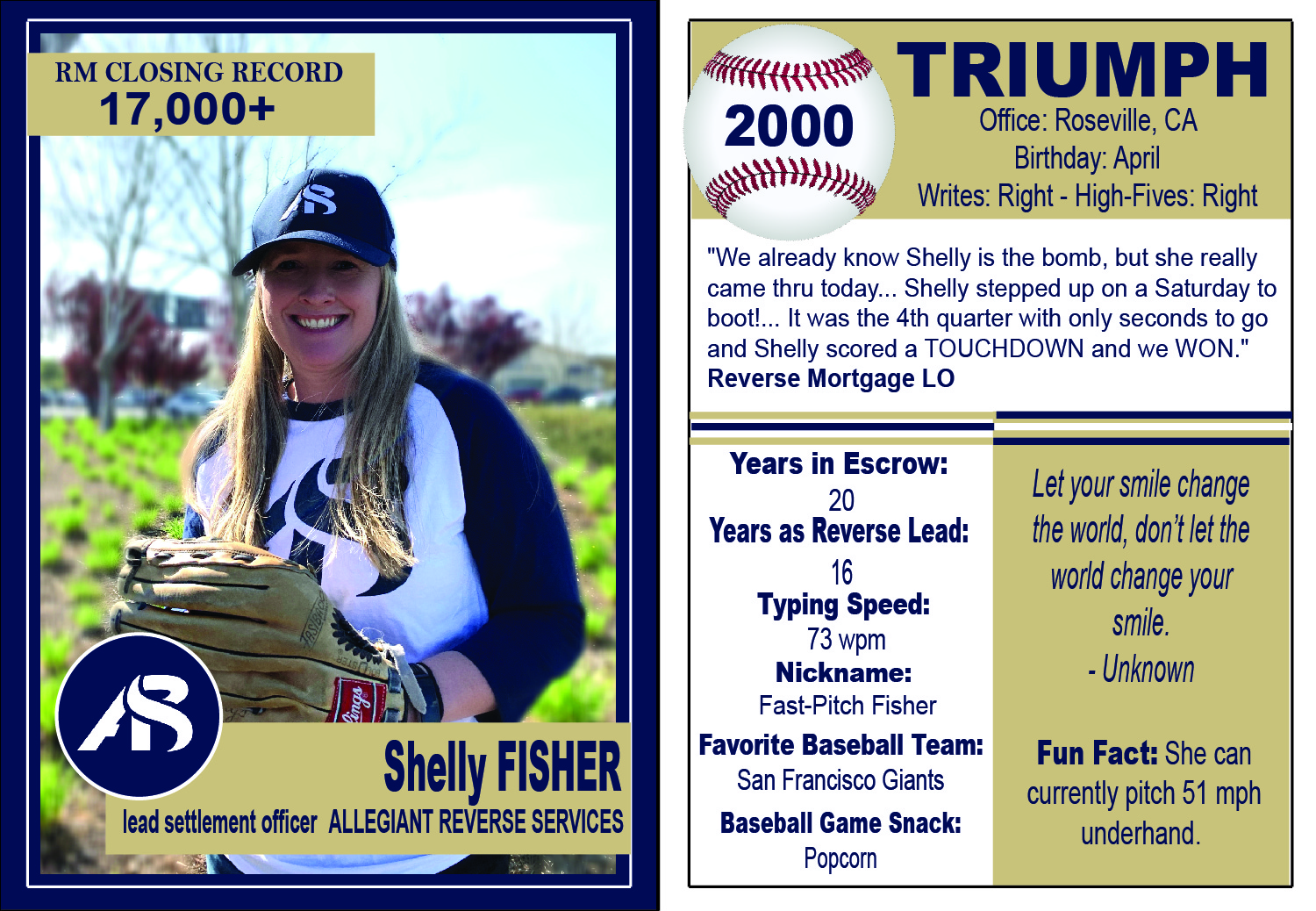 ARS Baseball Cards – Allegiant Reverse